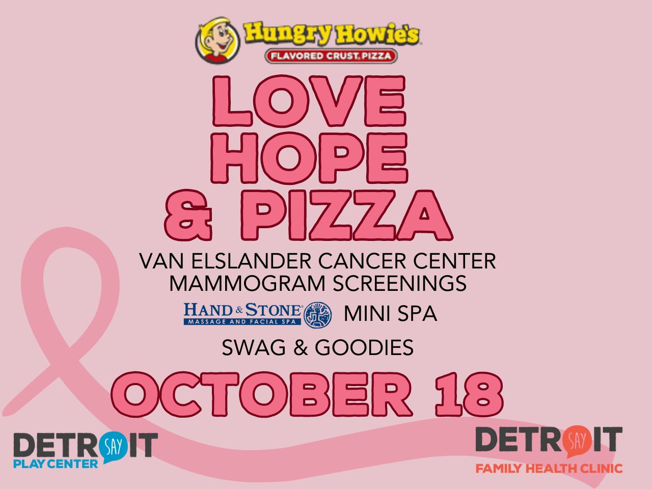 Love, Hope And Pizza For Breast Cancer Awareness | SAY Detroit